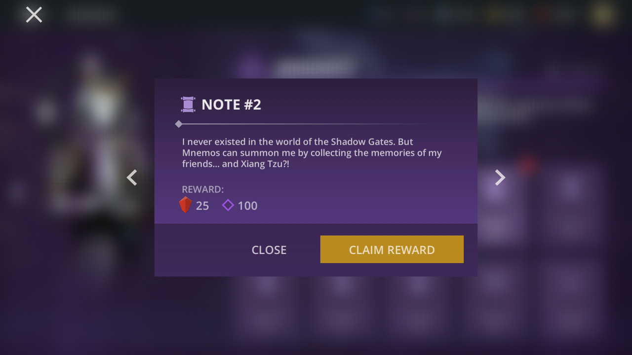Shadow Fight 3 Synchronizer Characters Mnemos Note 2 — Postimages