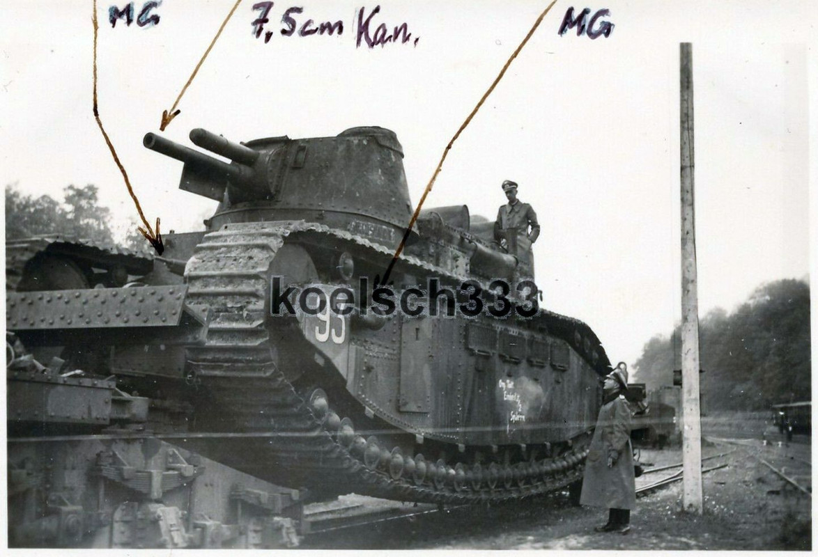 Meuse Wehrmacht Beute Tank 1940 — Postimages