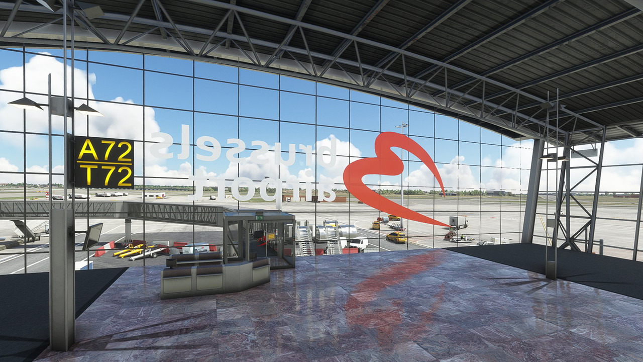 Brussels Airport - EBBR - Community Screenshots - Orbx Community and ...
