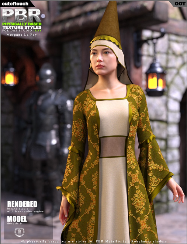 OOT PBR Texture Styles - Free Daz 3D Models