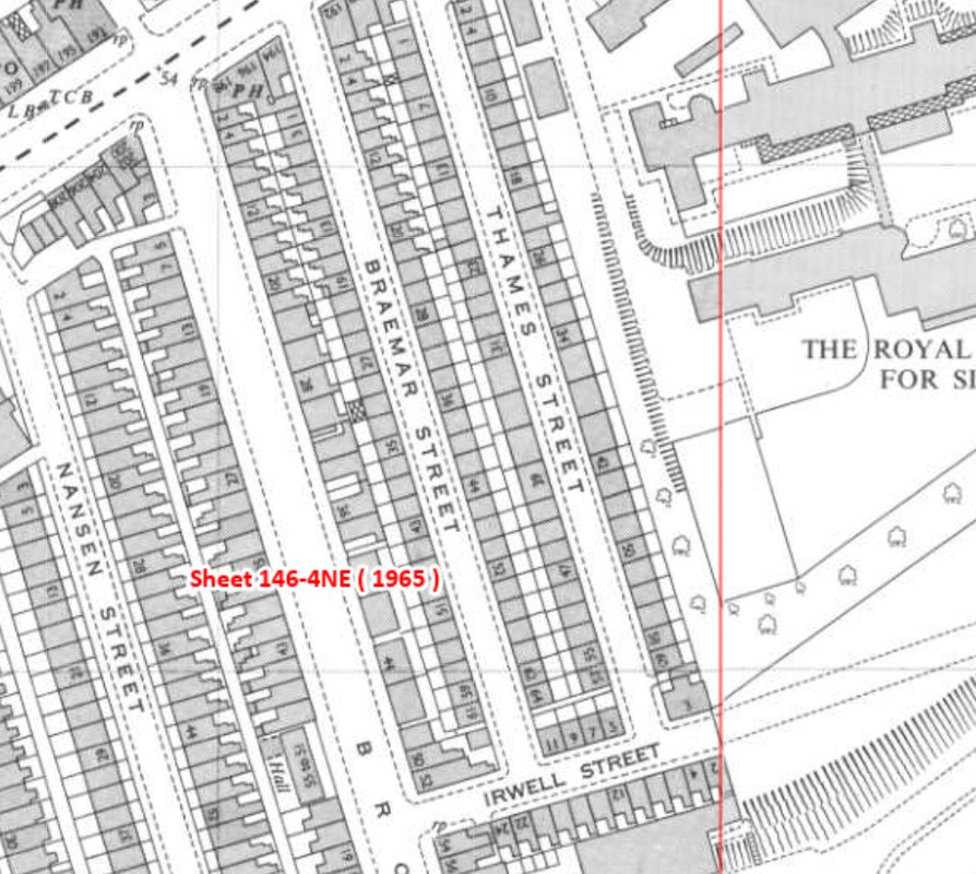 Thames Street, Broadway, Belfast 1912
