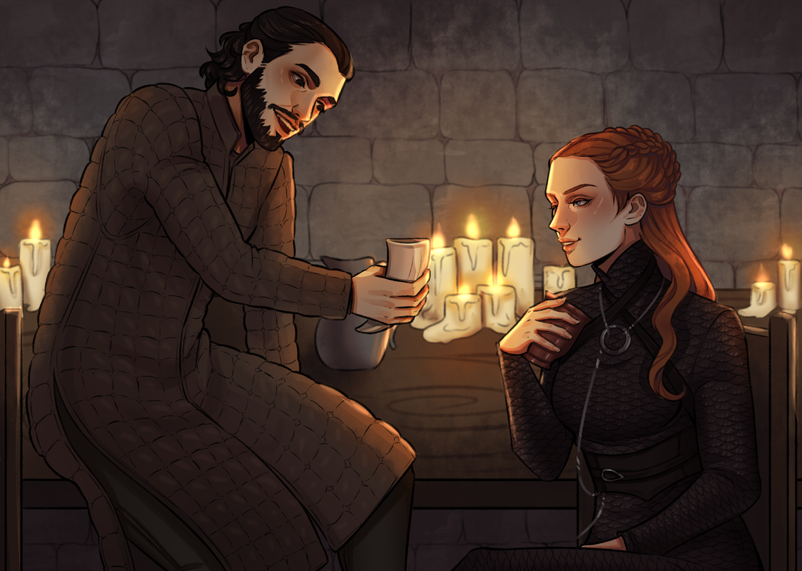 Jon & Sansa 8x04 - Chapter 1 - jon_sa - A Song of Ice and Fire - George ...