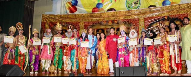 The dramatic performance of the students of Manabadi in Toranto..