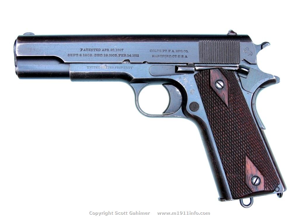 M1911 shipments to Frankford Arsenal. | Colt Forum