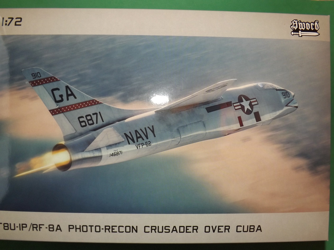 Sword 1/72 RF-8A Photo Crusader - COMPLETED - Work in Progress ...