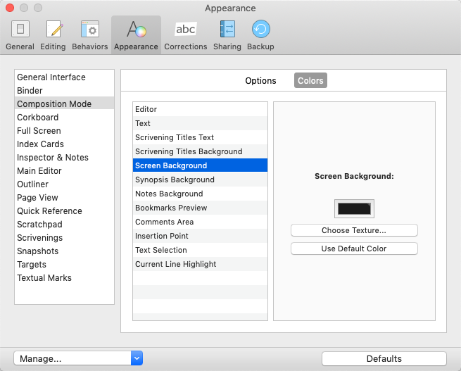 Single script page view - Scrivener for macOS - Literature & Latte Forums