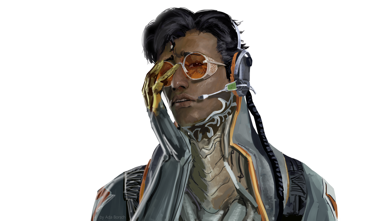 the lovely Amir fan art - Fan Art - Warframe Forums