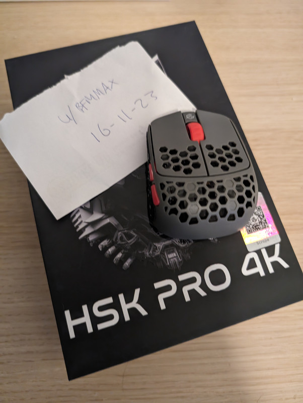 [EU-NL] [H] HSK Pro 4k (grey red) [W] PayPal : r/MouseMarket