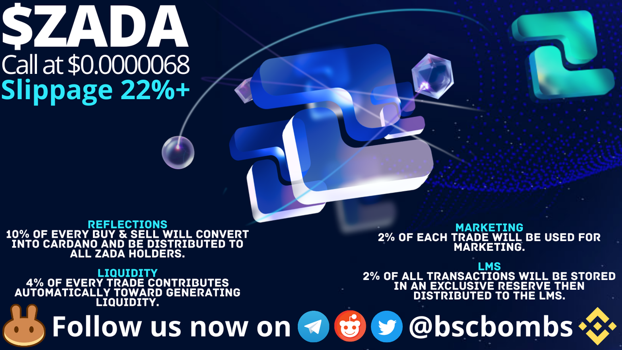 $ZADA : r/bscbombs