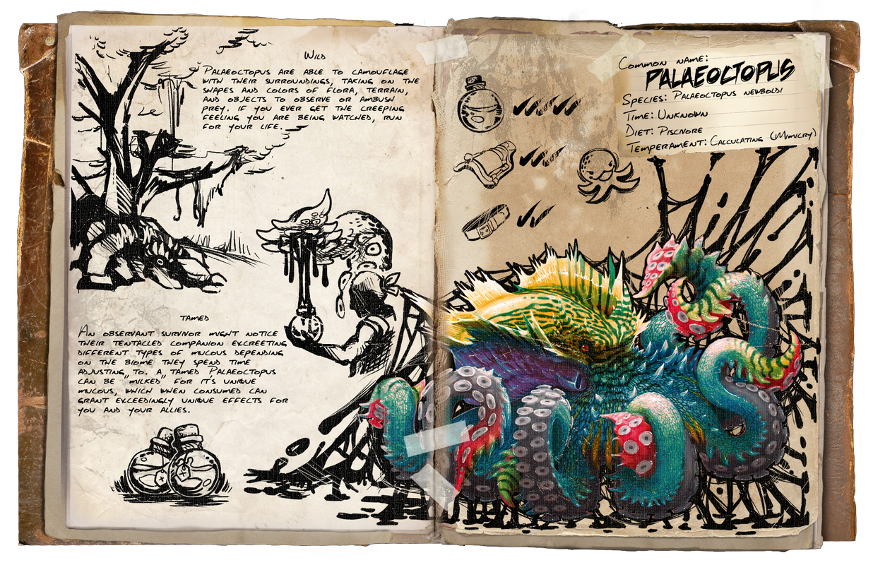 The Potion Brewing Land Octopus, Palaeoctopus! - Creature Submission ...