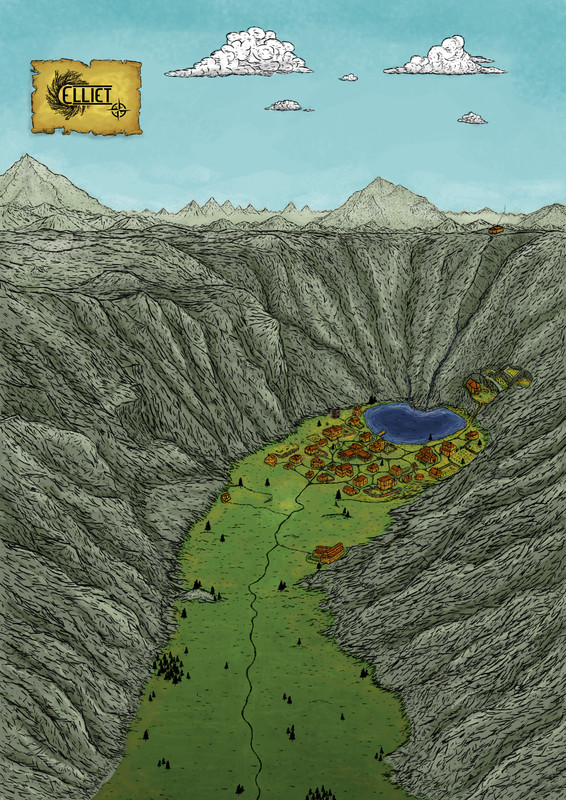 Mountain Town — Postimages