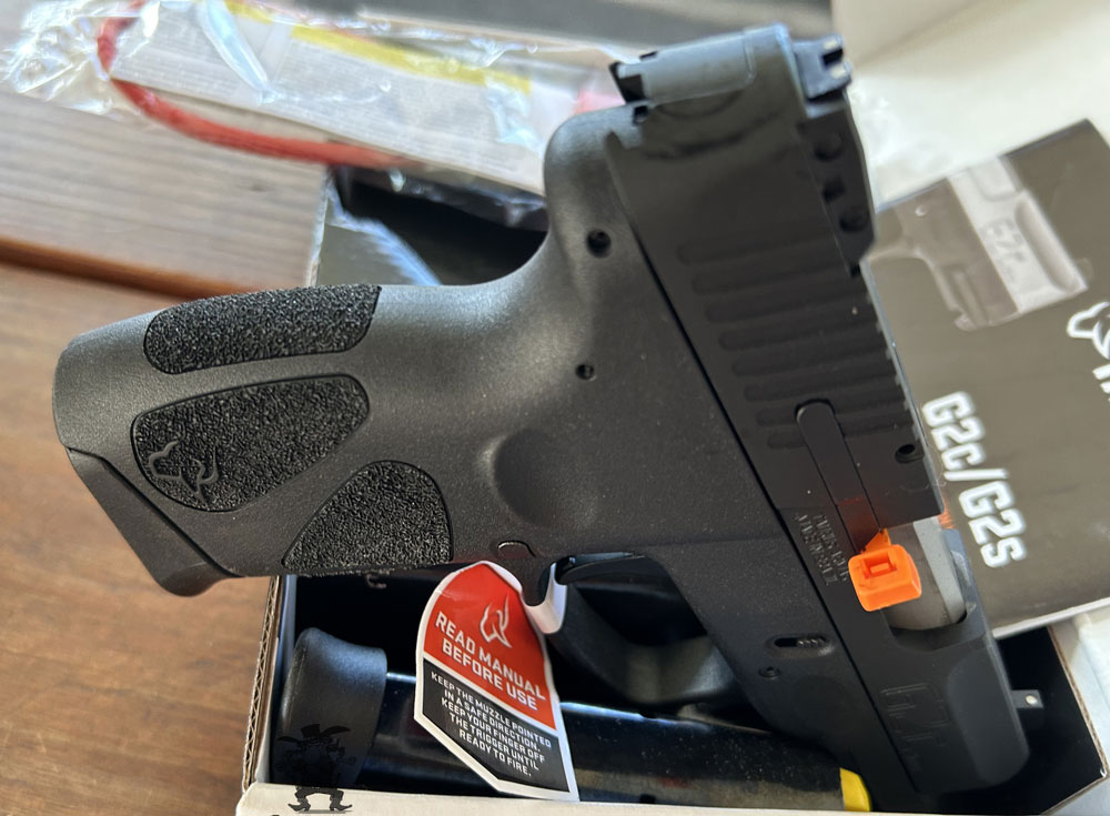 Taurus, G2C 12 Round Compact Carry Semi Auto 9MM Pistol with 2 Mags ...