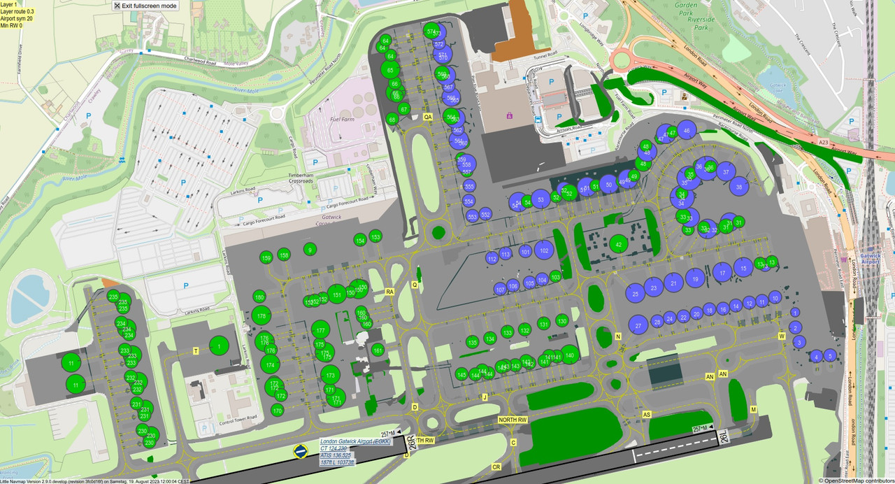 Gate numbers after rebuild MSFS database - Little Navmap | Little ...