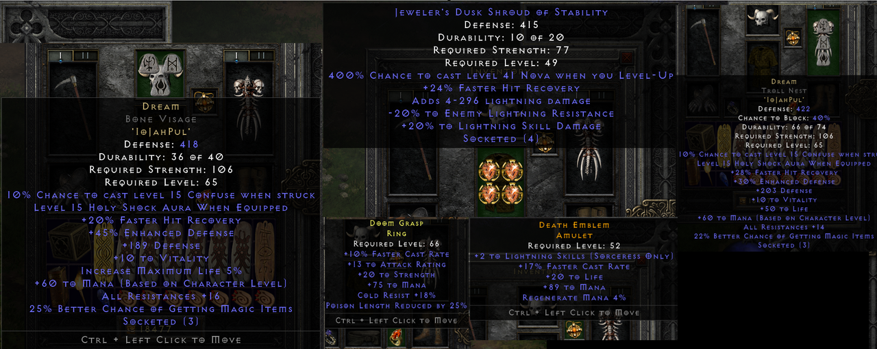 Affordable Dream Sorc Setup - Topic - d2jsp