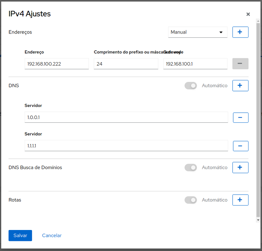 [DICA] Configurar rede Bridge no NetworkManager E/OU Cockpit e usar no ...