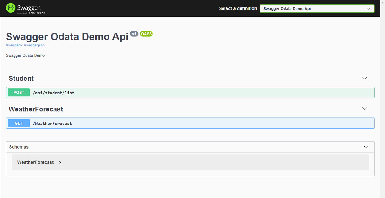 Github Kishornaik Sol Odata Swagger Support Configure Odata With Swagger