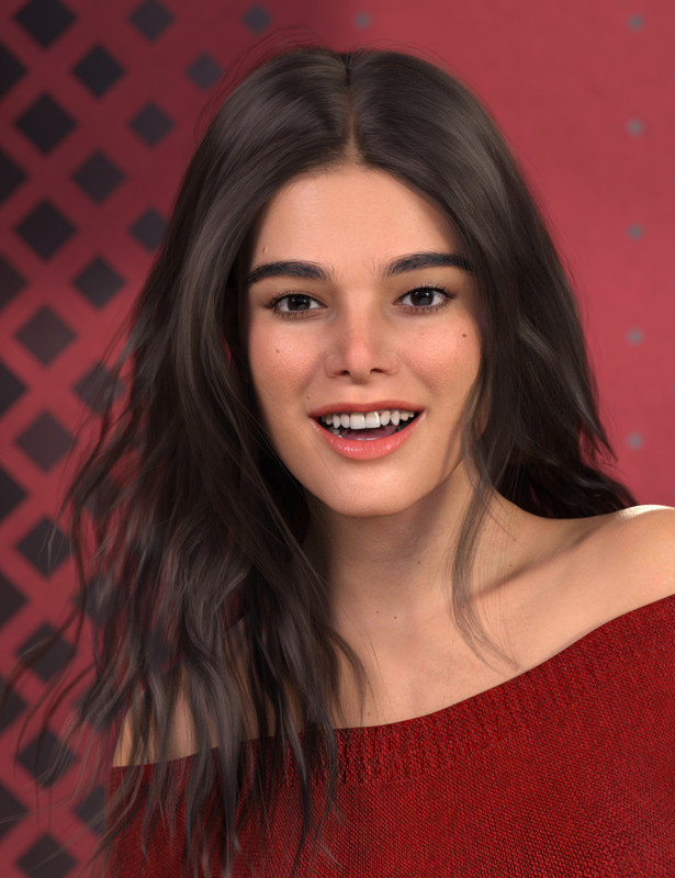 Daz To SD (img2img) - 4 Portaits! - Free Daz 3D Models