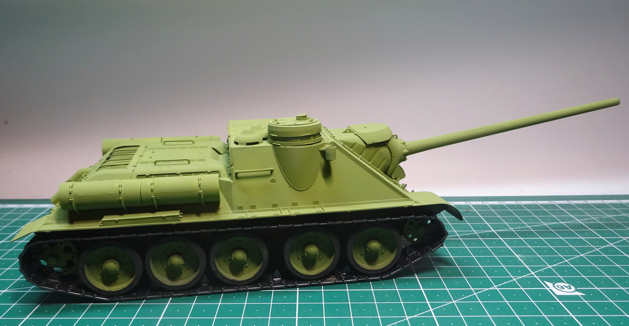 SU-100 1/35 Zvezda - Work in Progress - Armour - Britmodeller.com