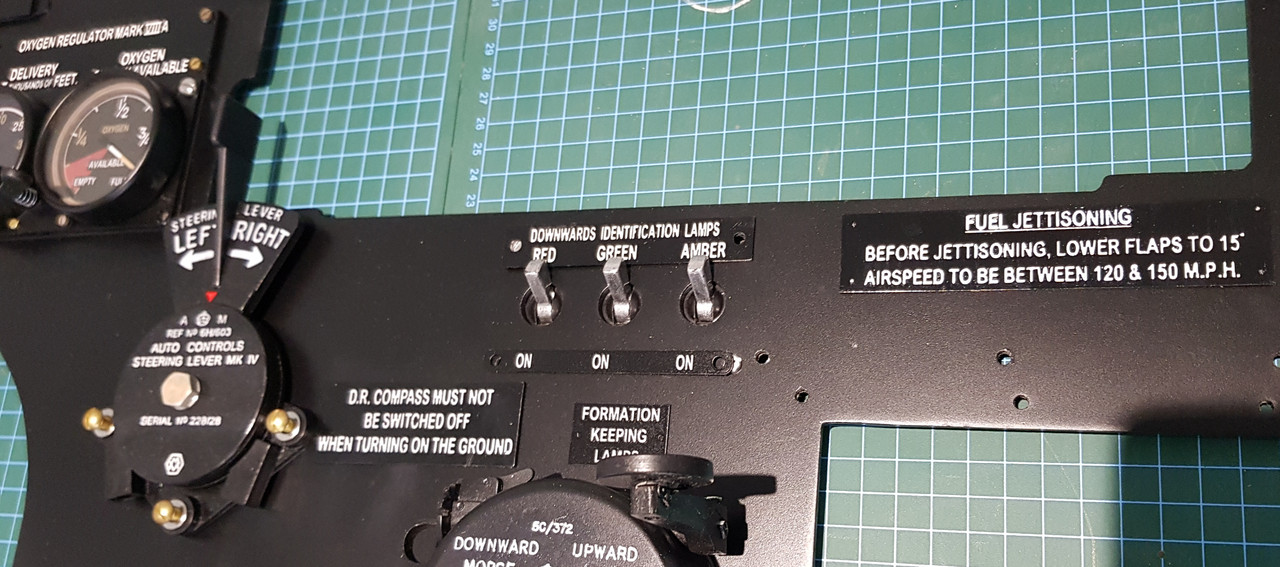 Avro Manchester Bomber Instrument Panel 1:1 - Page 7 - Work in Progress ...