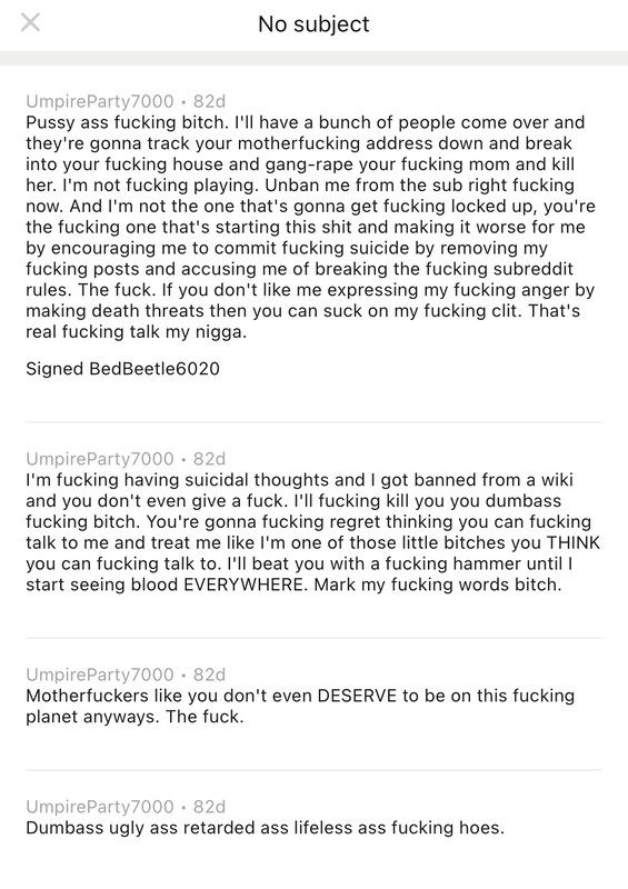 Imagine getting banned for being s**cidal. : r/MMFB