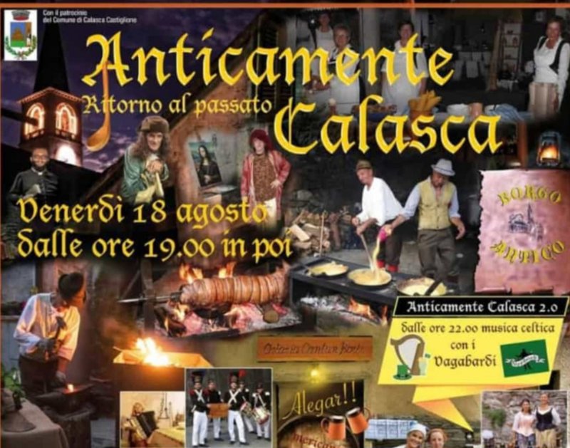 Calasca: "Anticamente Calasca" - ritorno al passato