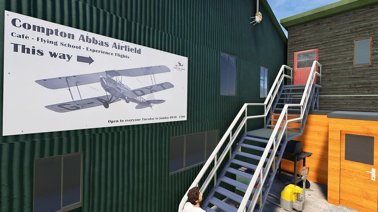 Nostalgie at Compton Abbas Airfield EGHA - Community Screenshots - Orbx ...