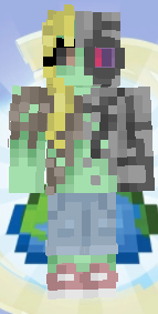 Cyborg Zombie Girl (Remake) ~ CE Minecraft Skin