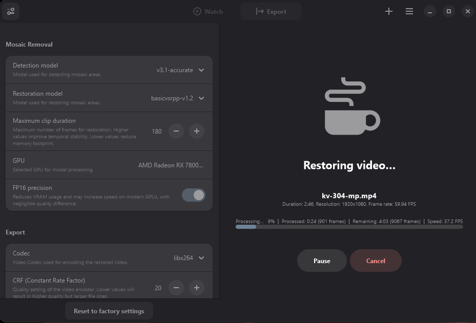 LADA โปรแกรม ลดโมเสค ที่มาแรงแซง Javplayer ต้องลอง