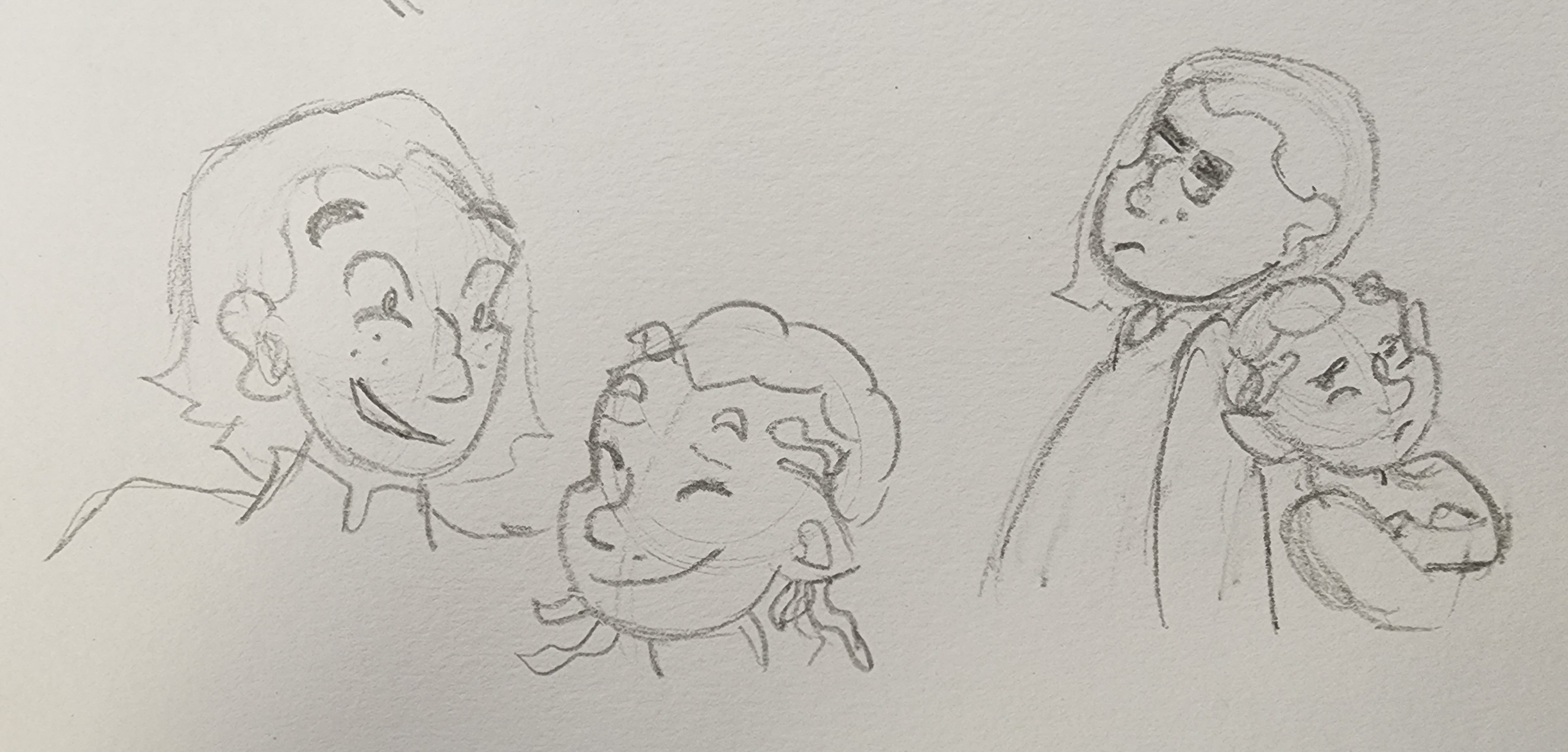 Pencil Bust Halfbody — Postimages