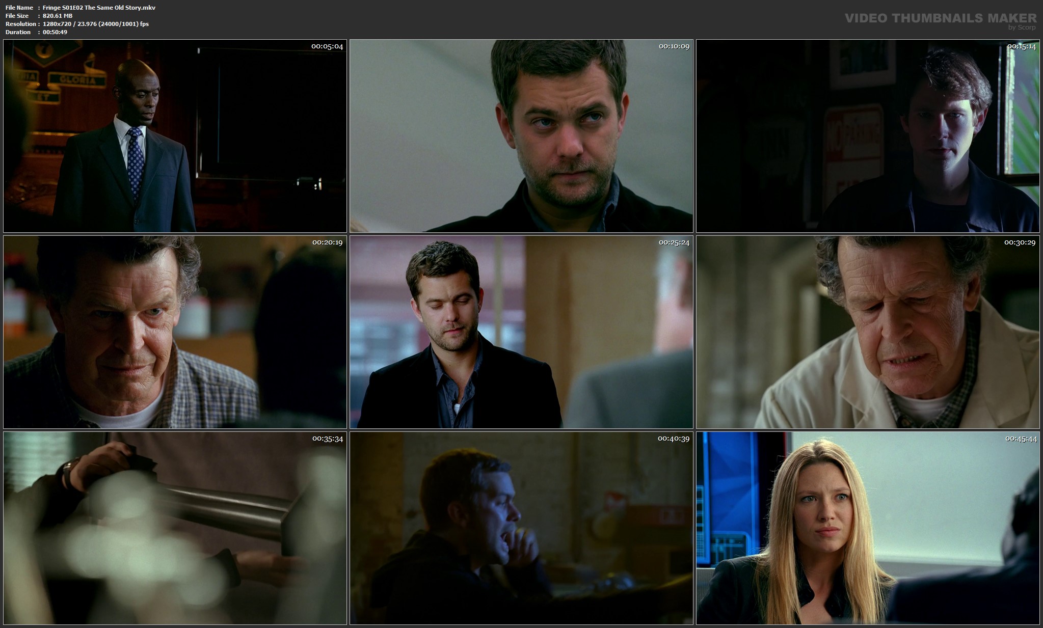 Fringe S01 E02 The Same Old Story mkv — Postimages