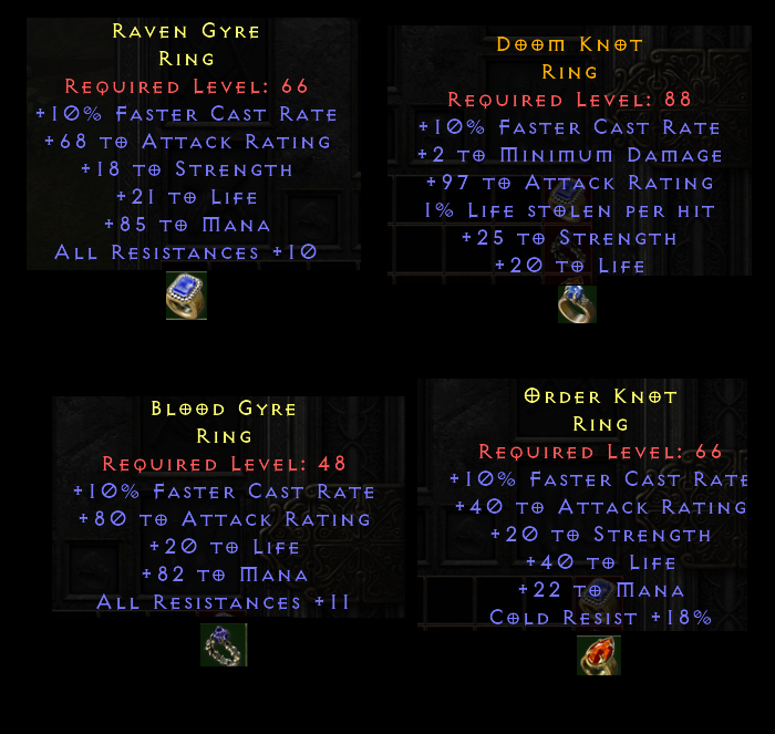 Gg Rare And Craft Rings - Topic - d2jsp