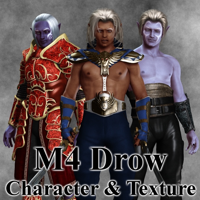 M4 Drow By Greyson5 2025 - Free Daz 3D Models