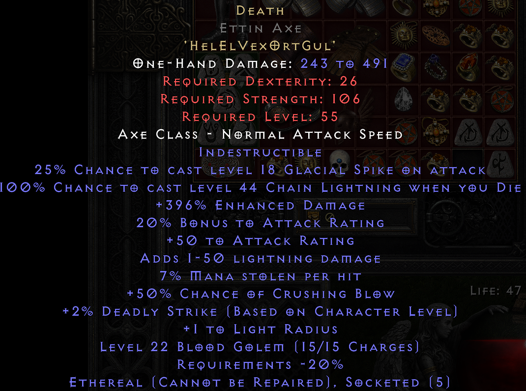 396 Edeath Ea - Topic - d2jsp