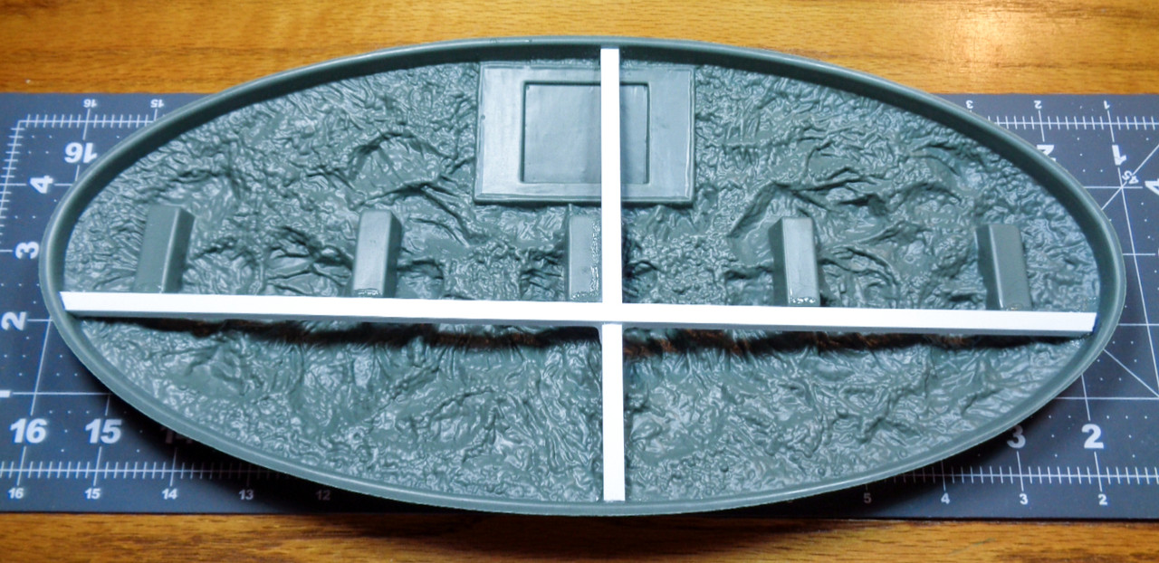 Progress Build of Pegasus Hobbies Space Ark Spaceship From When Worlds Collide Movie - Work In ...