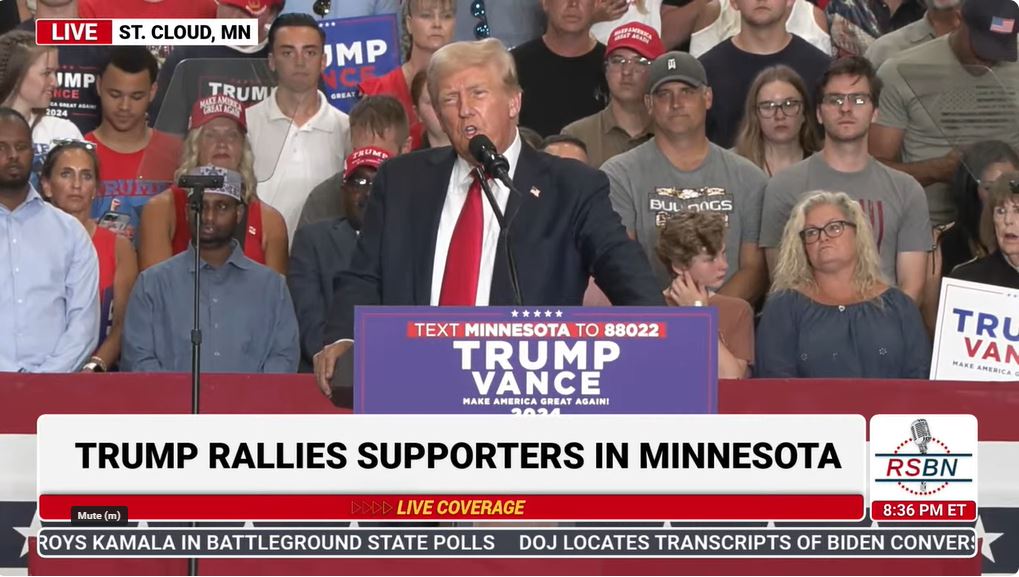 LIVE: President Trump and JD Vance Hold a Rally in St. Cloud, Minnesota ...