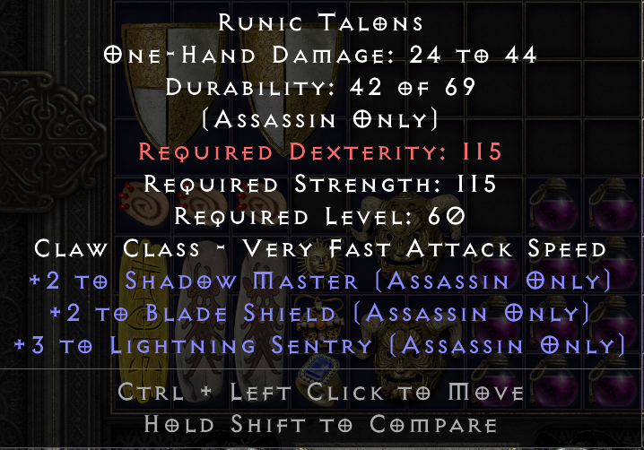 Trap Claw Base - Topic - d2jsp