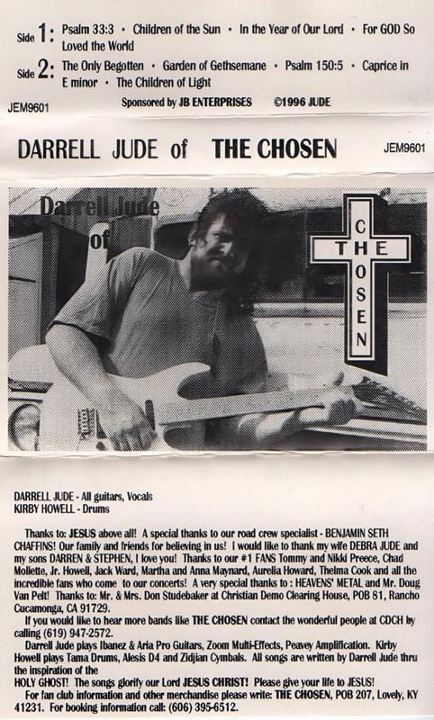 Darrell Jude Of The Chosen (US-KY) - Darrell Jude Of The Chosen [Demo ...