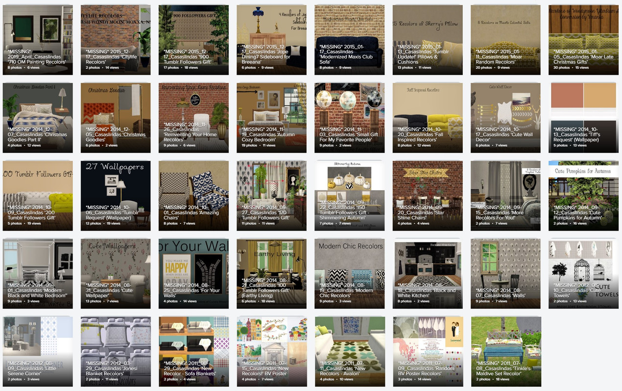 Missing Casaslindas Files — Postimages