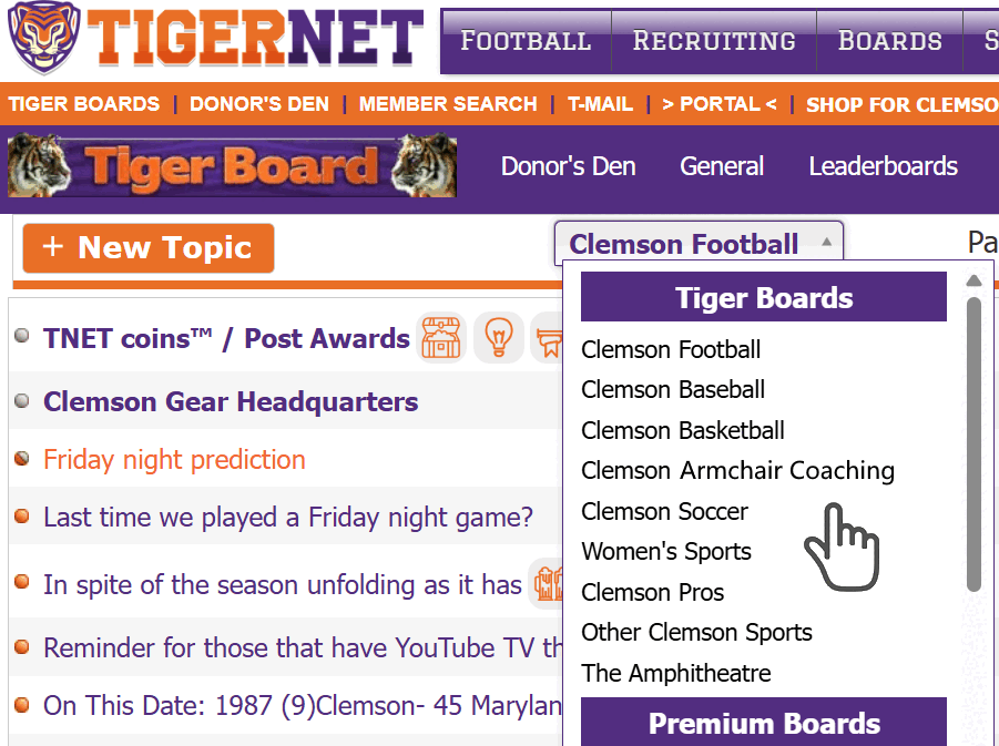 Cant we just be happy - Clemson Football Forum - TigerNet