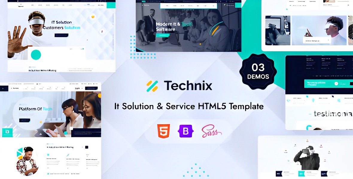 Technix - Technology & IT Solutions HTML Template – Bliter GPL