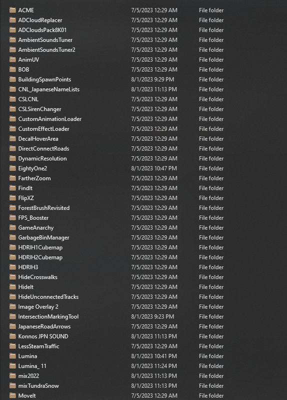 Looking for a way to backup ALL my mods from Steam : r/CitiesSkylines