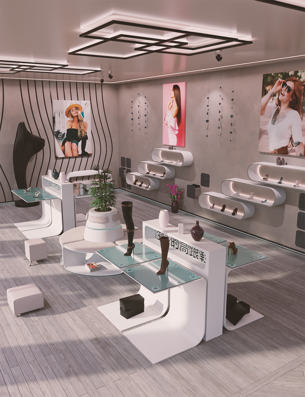 (FILLED 2022-09-17) Fashion Boutique - Free Daz 3D Models