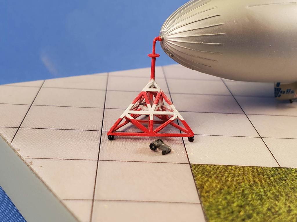 Mark I Models 1/720 US Navy K-Type Blimp, K-125 - Ready for Inspection ...