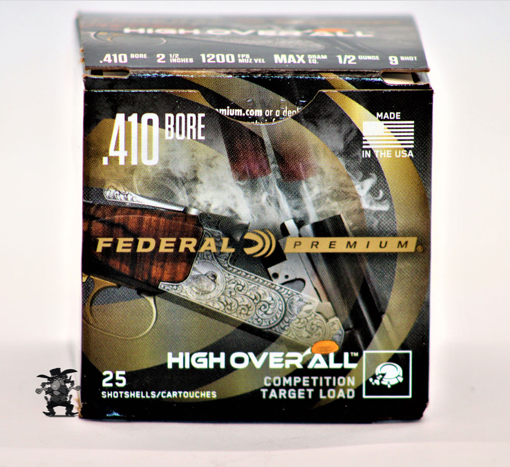 410 Premium FEDERAL HIGH OVERALL PREMIUM HI-BRASS 2½" 410 Shells #9 ...
