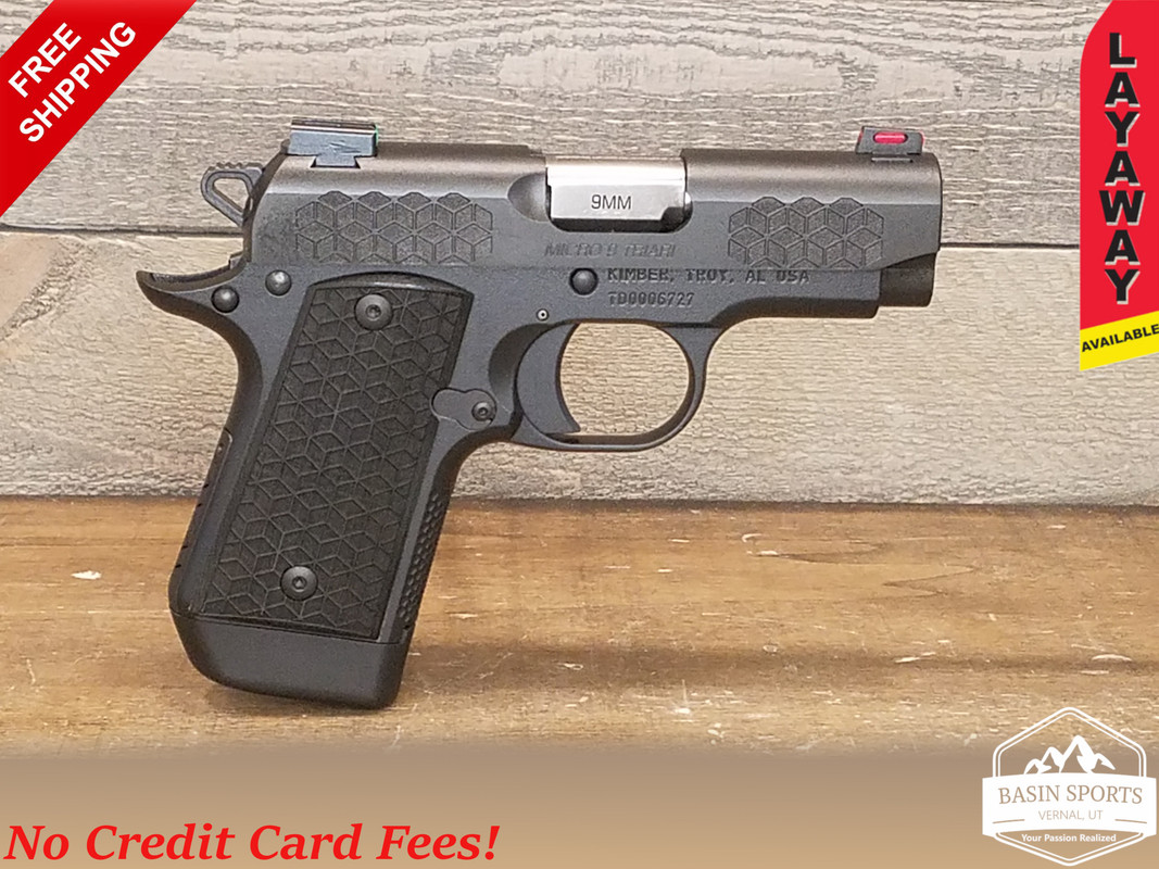 Kimber Micro 9 Triari 9mm 3300212 - Semi Auto Pistols at GunBroker.com ...
