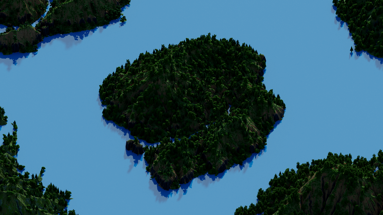 📦 500+ Custom Islands (1.19+) - Terrain Asset pack - Plains / Desert ...