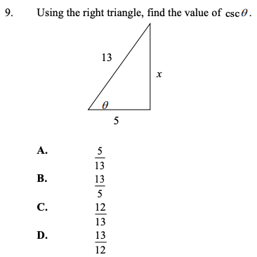 Dumb question…for trig questions, is the theta supposed to be for angle degrees or just the ...