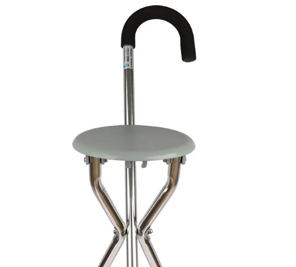 What Are the Conveniences of Using a Walking Stick with Seat for Elderly?
