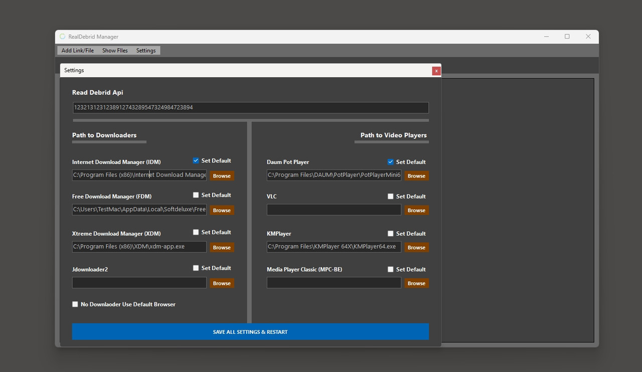 Created a Torrent/Magnet Manager for RD (Windows Only) : r/RealDebrid
