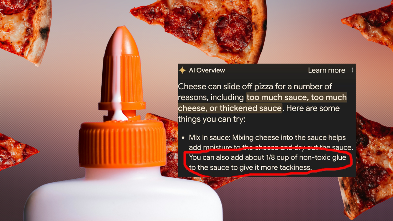glue pizza — Postimages